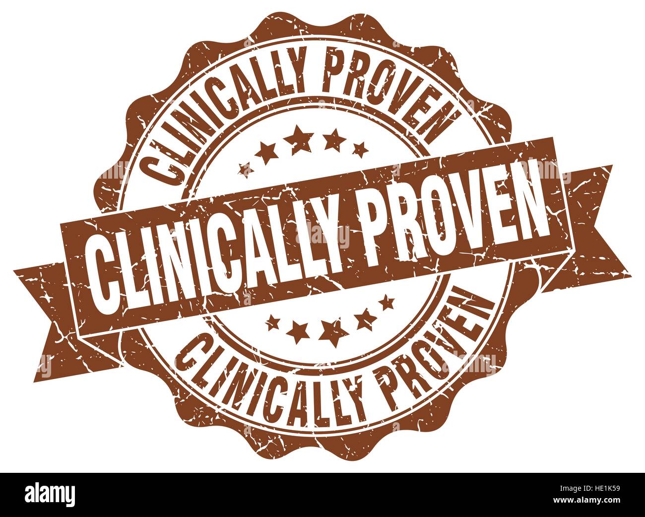 clinically proven stamp. sign. seal Stock Vector Image & Art - Alamy
