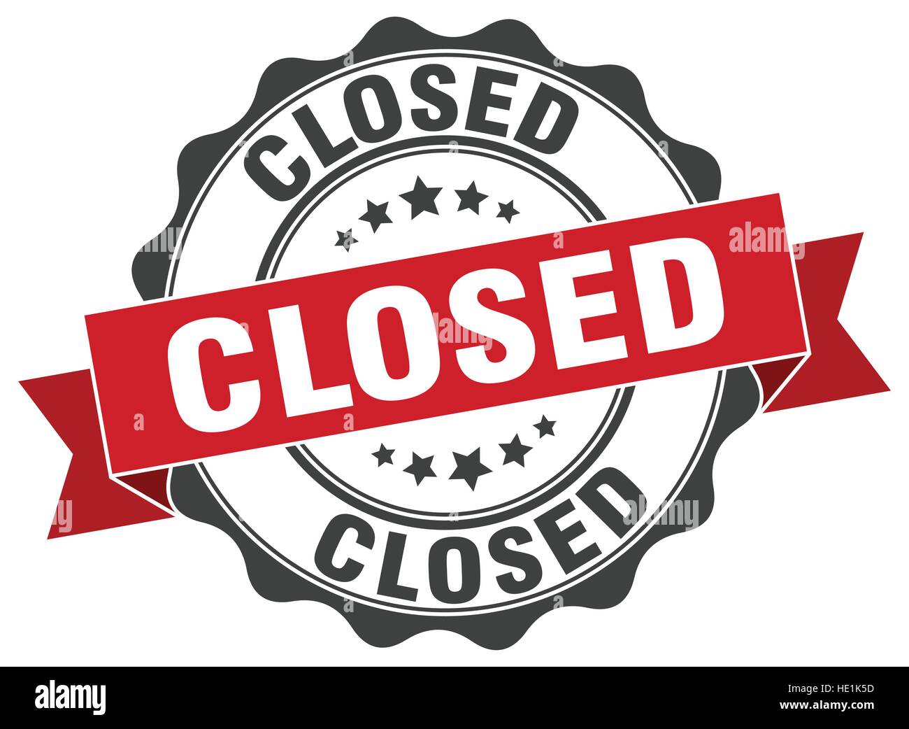 closed stamp. sign. seal Stock Vector Image & Art - Alamy