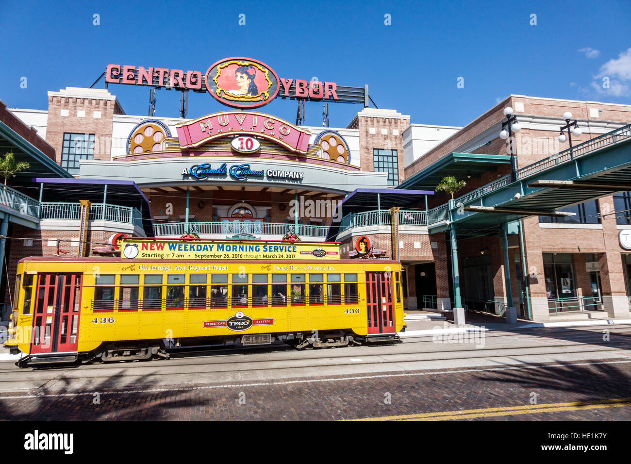 Florida,South,Tampa,Ybor City,historic neighborhood,Centro Ybor complex ...