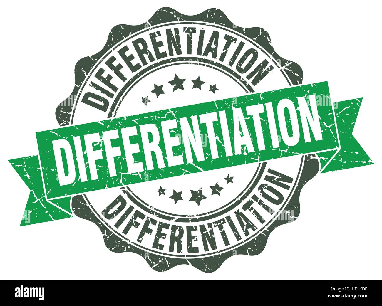 differentiation stamp. sign. seal Stock Vector Image & Art - Alamy