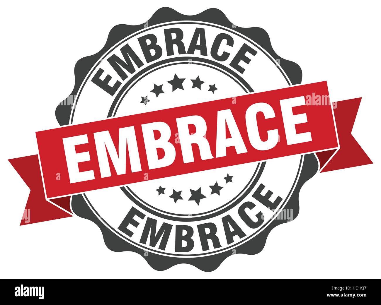 embrace stamp. sign. seal Stock Vector Image & Art - Alamy