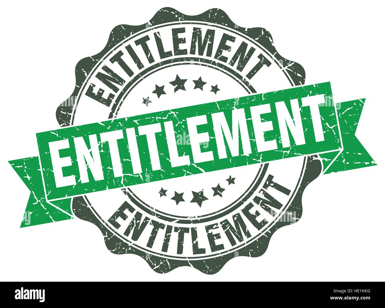 entitlement stamp. sign. seal Stock Vector Image & Art - Alamy