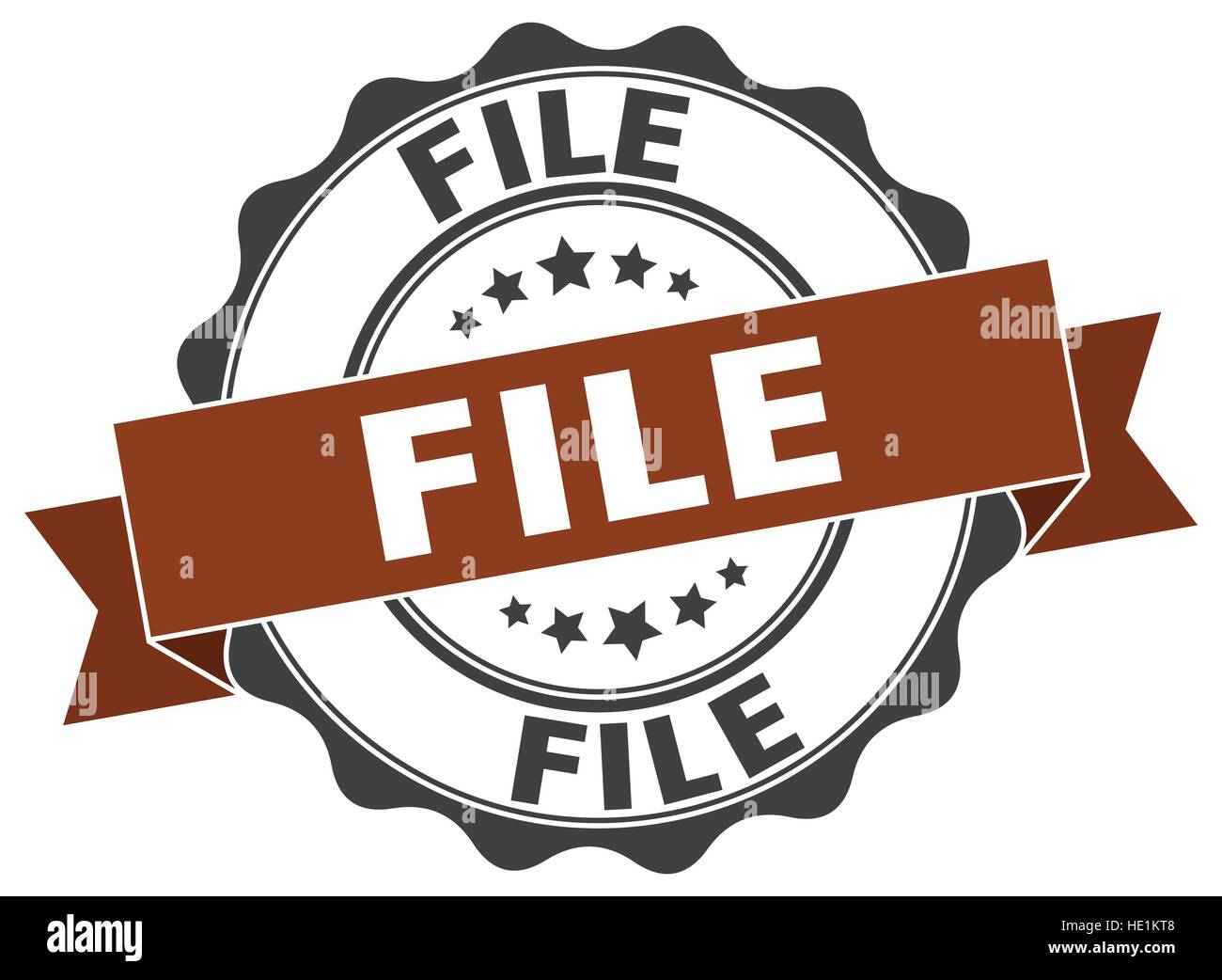 file stamp. sign. seal Stock Vector Image & Art - Alamy