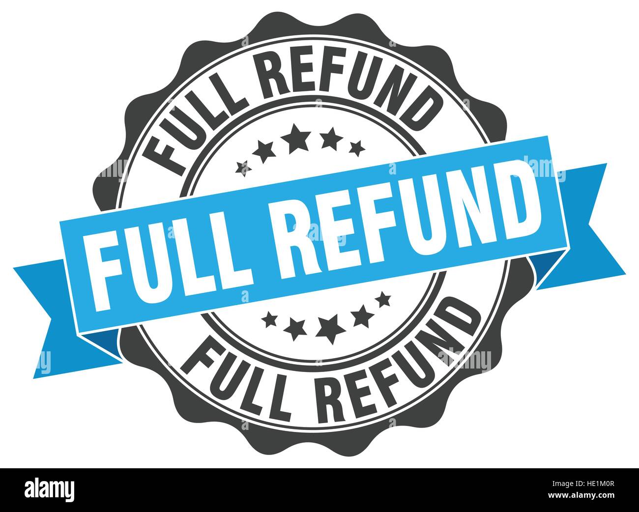 full refund stamp. sign. seal Stock Vector Image & Art - Alamy