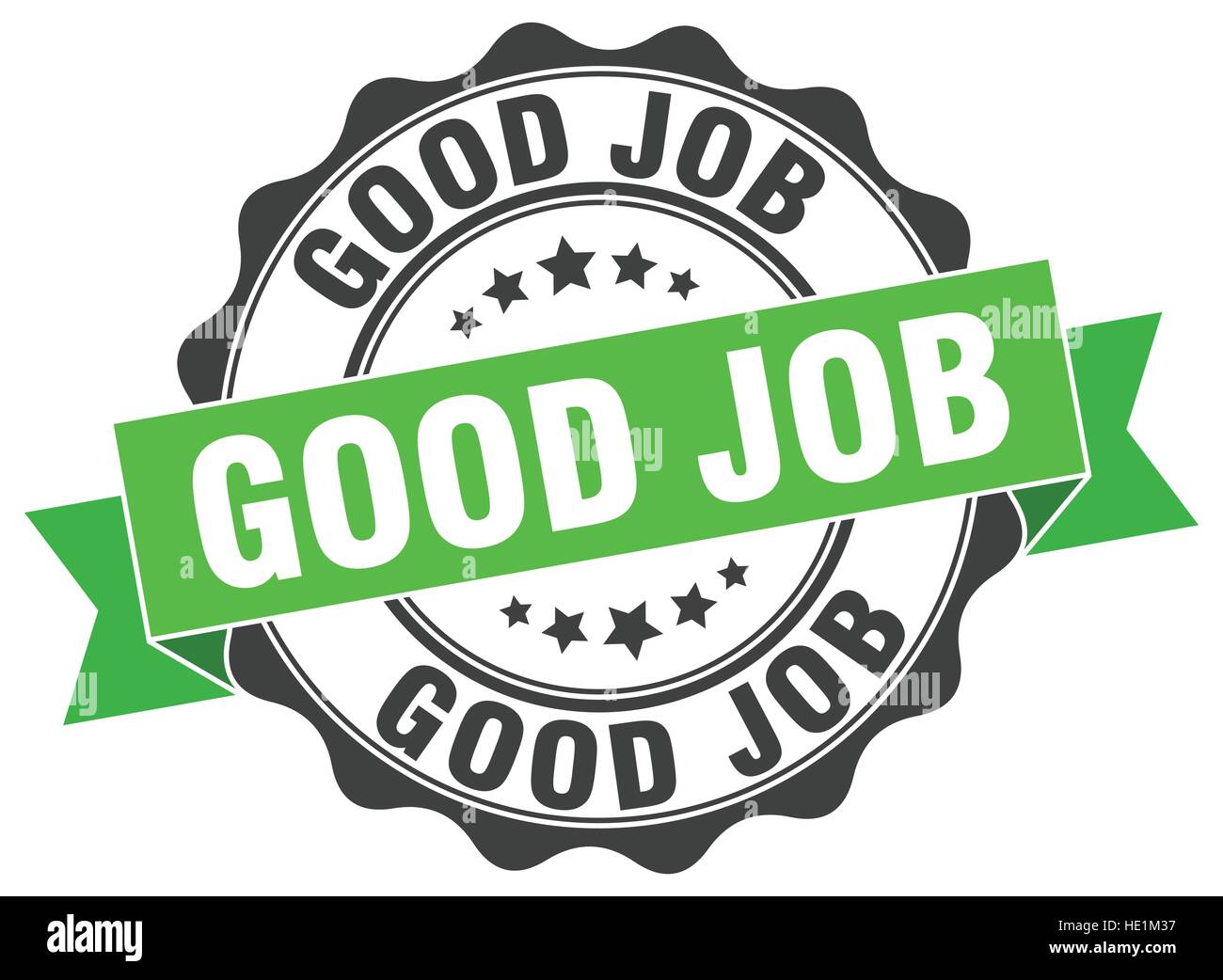 good job stamp. sign. seal Stock Vector Image & Art - Alamy