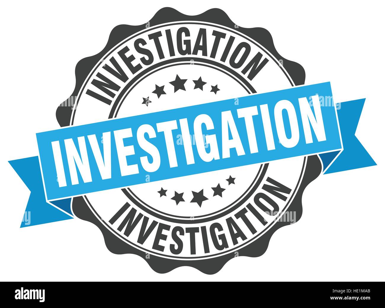 investigation stamp. sign. seal Stock Vector Image & Art - Alamy