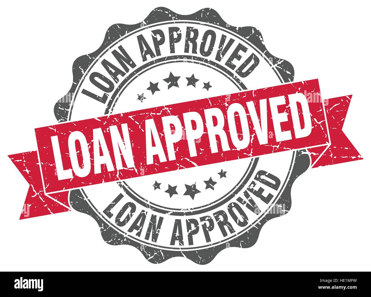 loan approved stamp. sign. seal Stock Vector Image & Art - Alamy