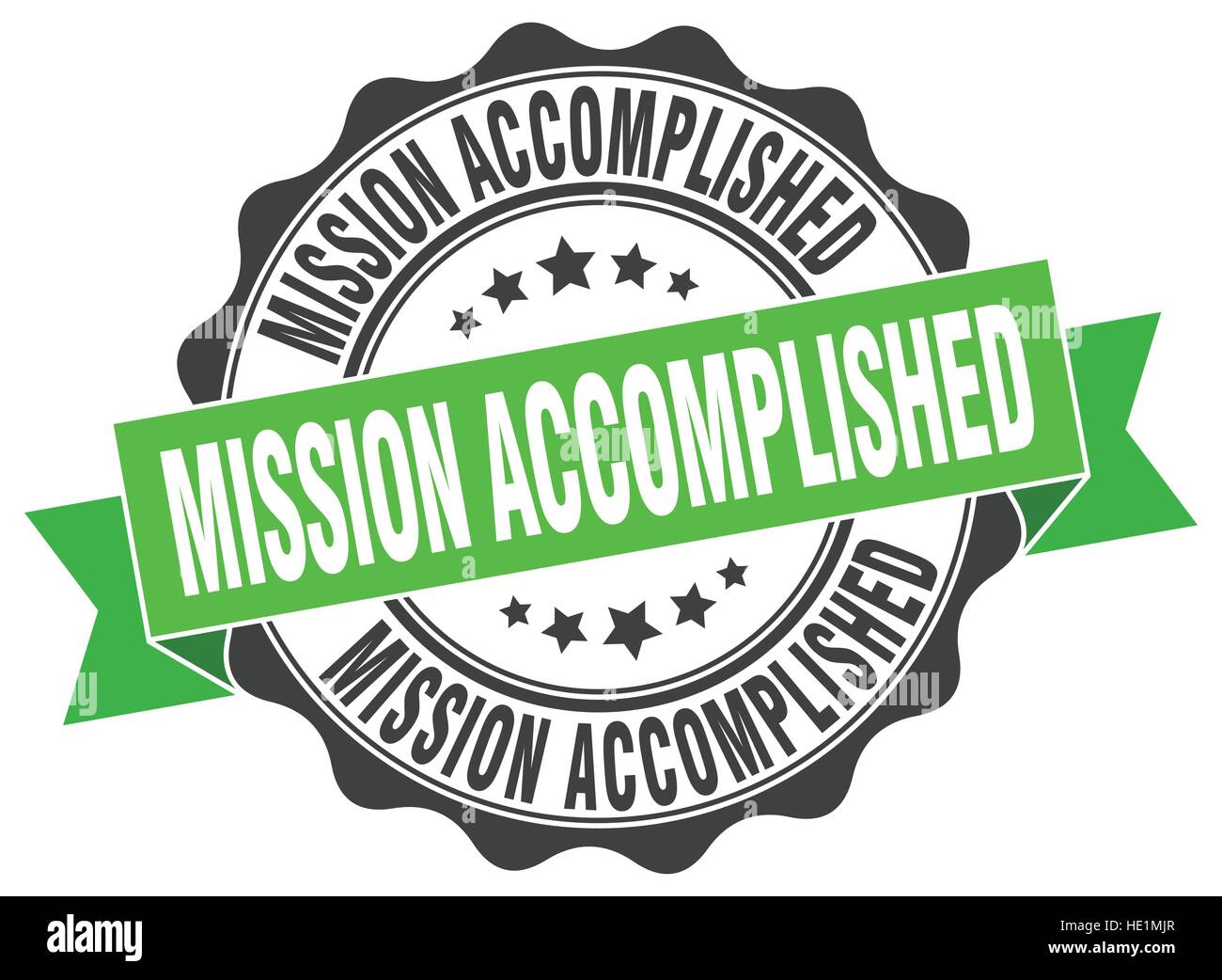 mission accomplished stamp. sign. seal Stock Vector Image & Art - Alamy