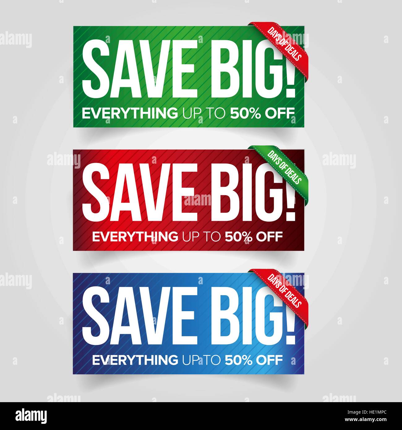 Ribbon text banner 3d Stock Vector Images - Alamy