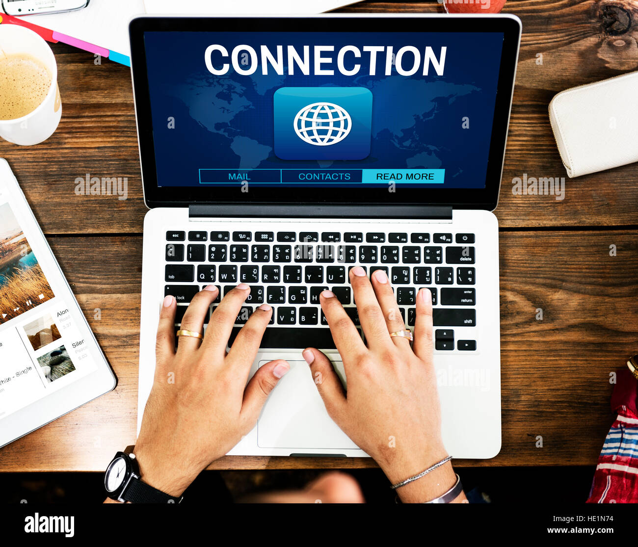 Global Communication Connection Networking Graphic Concept Stock Photo ...