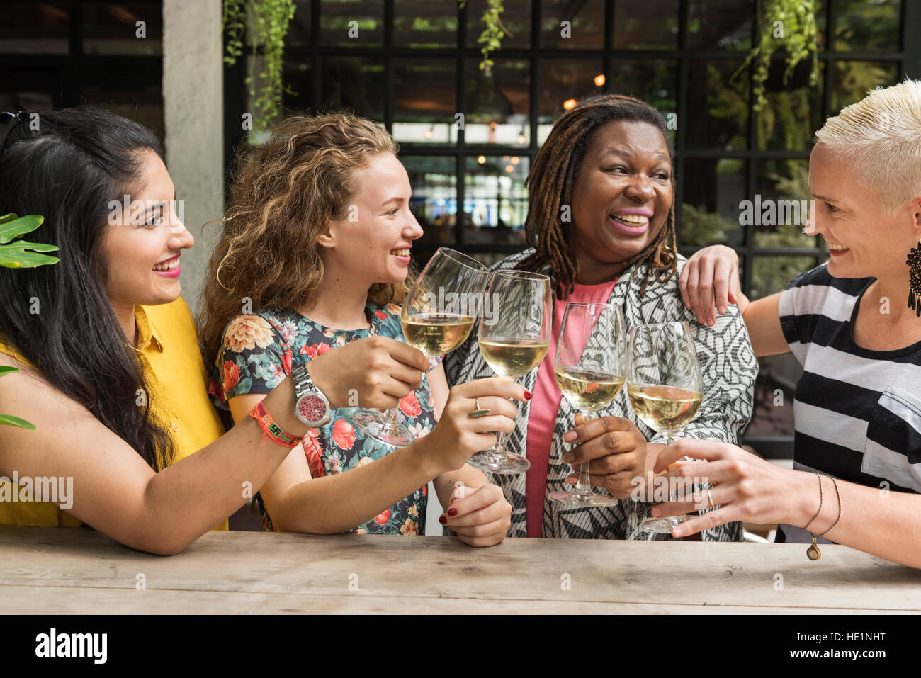 Women Communication Together Happy Concept Stock Photo - Alamy
