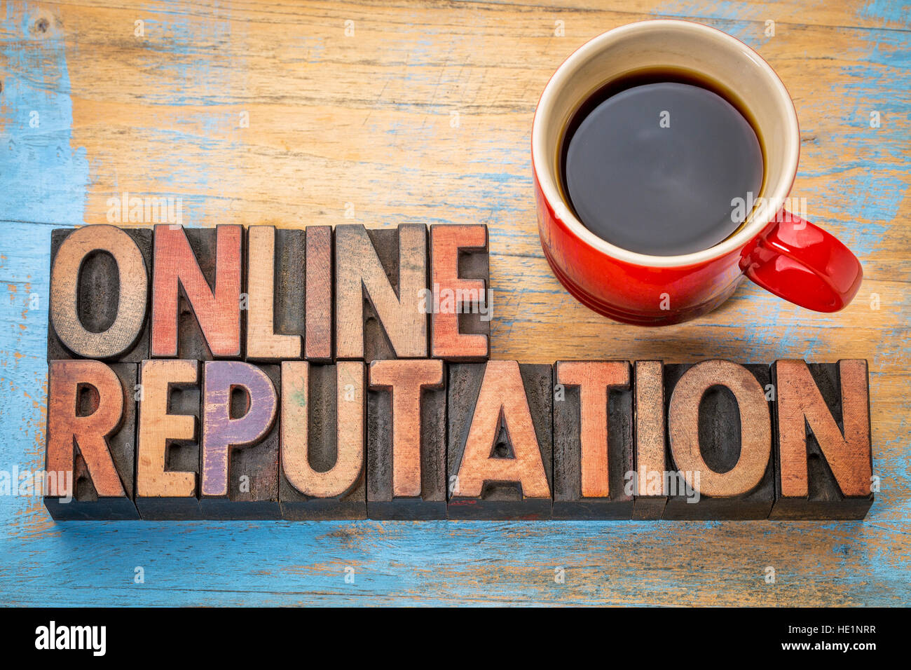 Reputation word hi-res stock photography and images - Alamy