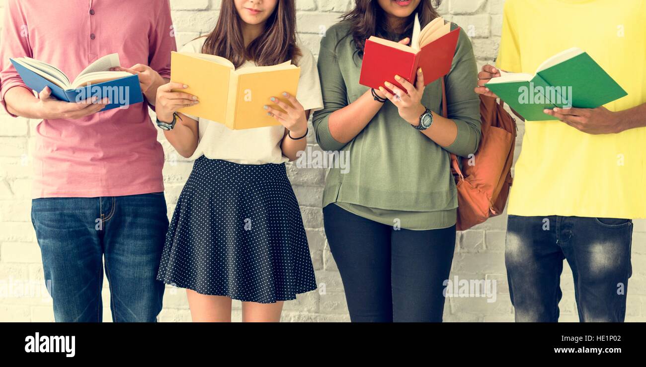 Education Students People Knowledge Concept Stock Photo - Alamy