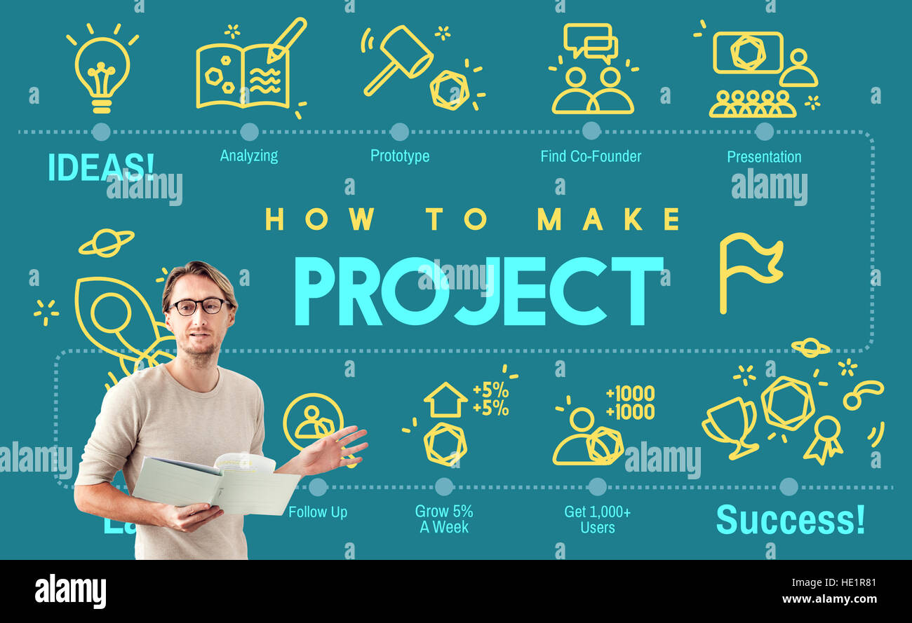 Project Enterprise Forecast Operation Strategy Concept Stock Photo - Alamy