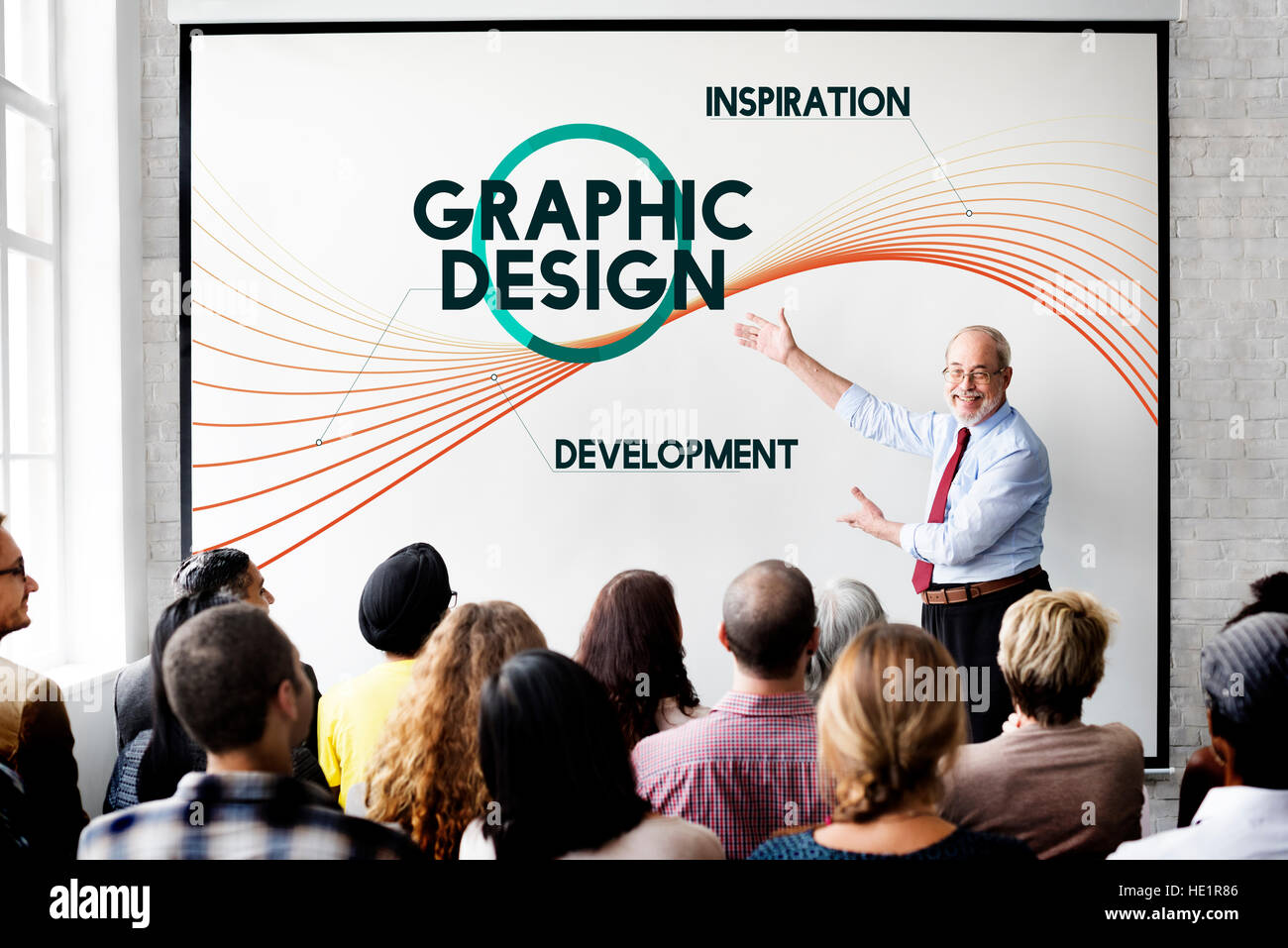 Ideas Creative Graphic Design Concept Stock Photo - Alamy