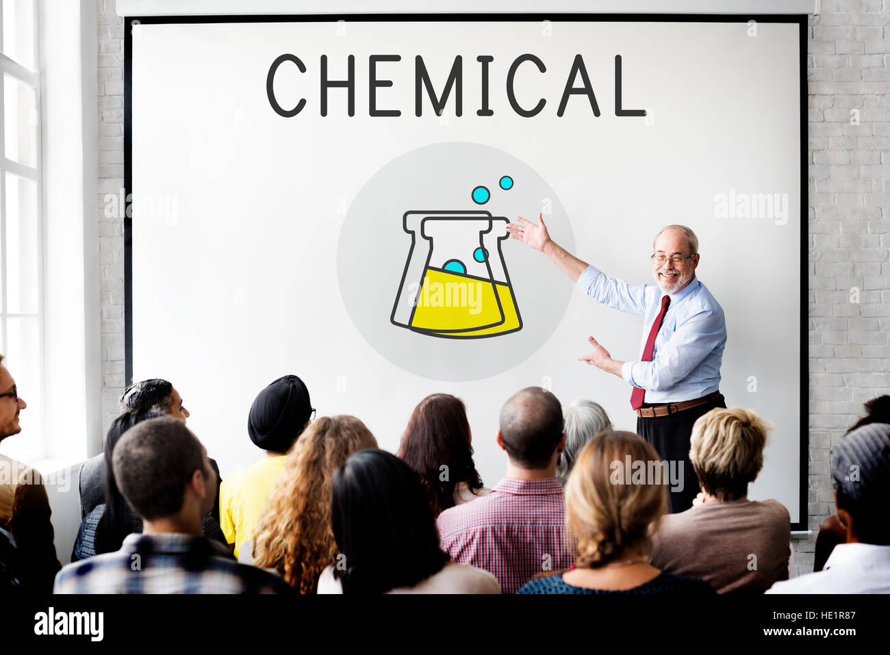 Chemical Education Experiment Formula Concept Stock Photo - Alamy