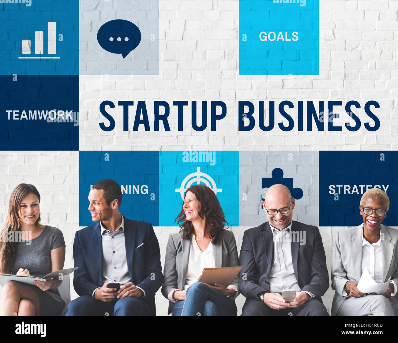 Startup Business Plan Strategy Concept Stock Photo - Alamy
