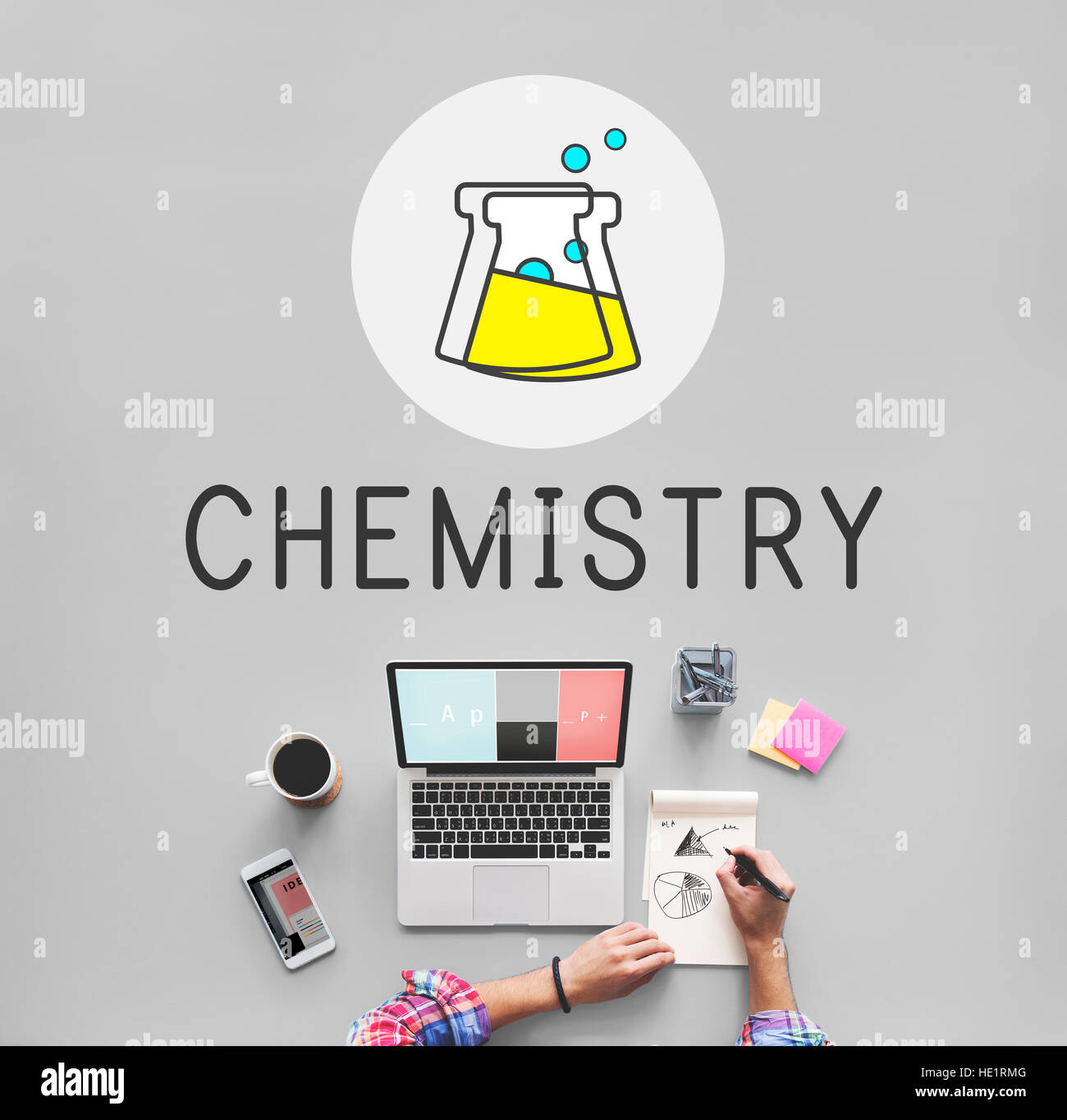 Chemical Education Experiment Formula Concept Stock Photo - Alamy