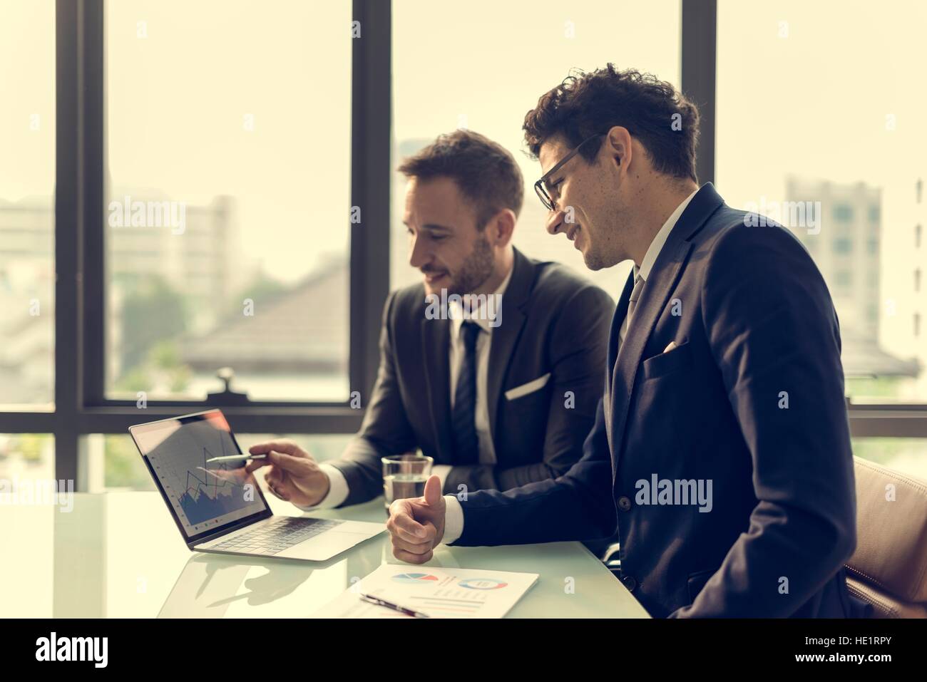 Business Corporate Colleagues Co-workers Job Concept Stock Photo - Alamy