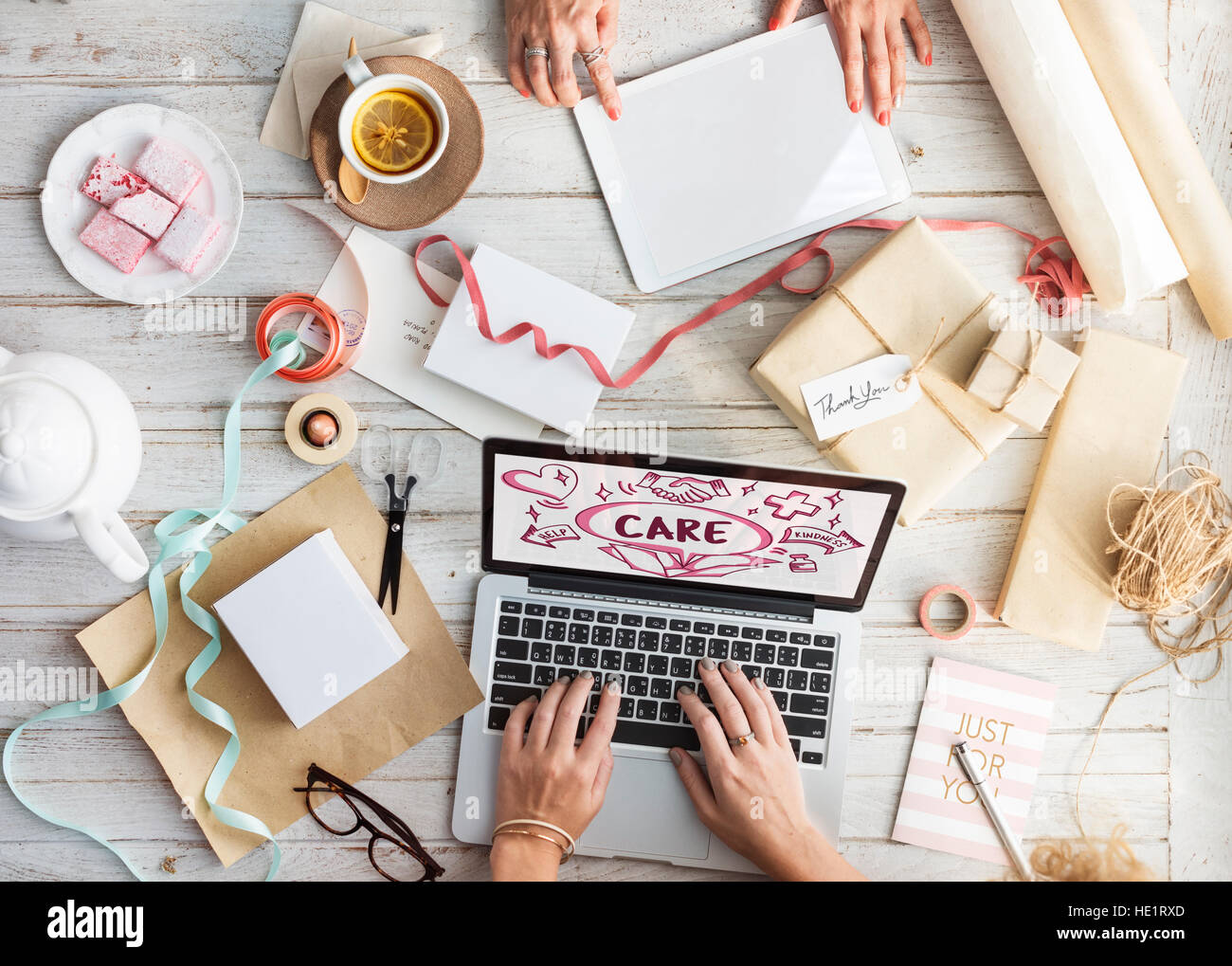 Care and help hi-res stock photography and images - Alamy