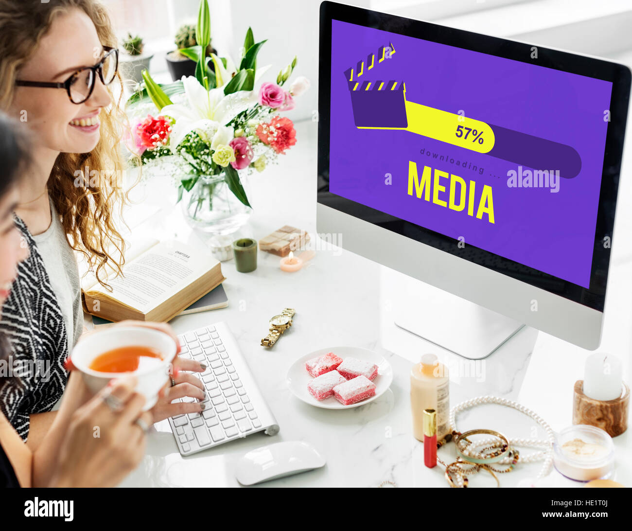 Entertainment Multimedia Theatre Movies Concept Stock Photo - Alamy