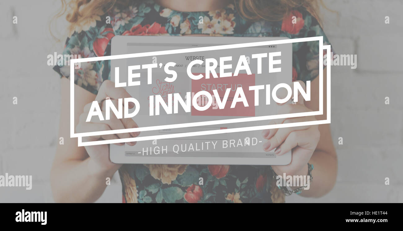 Create Innovation Design Ideas Imagination Concept Stock Photo - Alamy