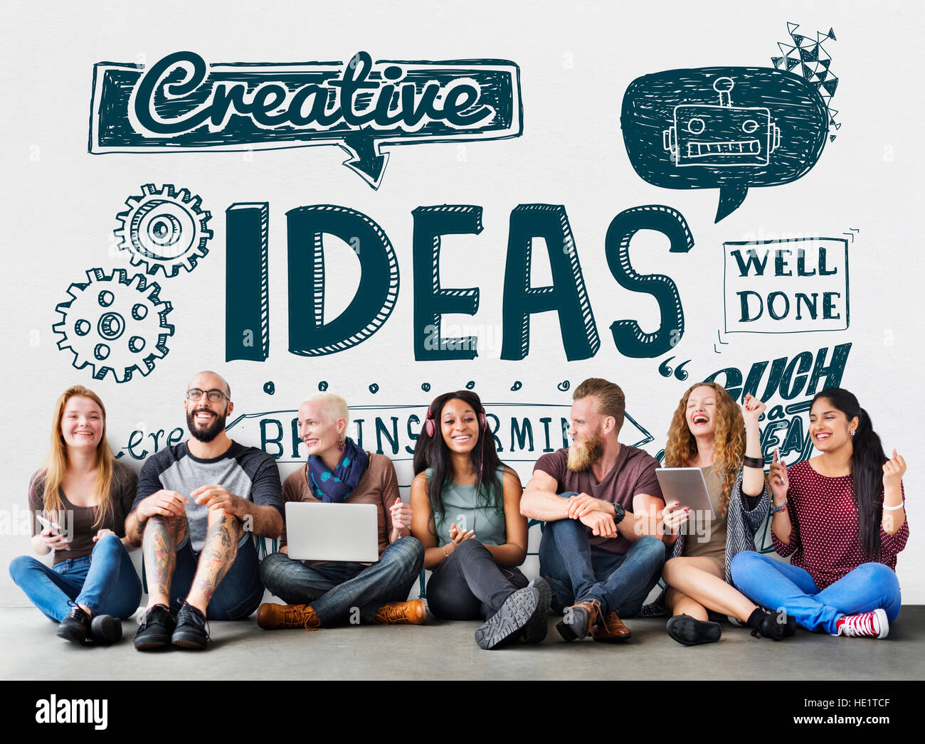 Creative Ideas Innovation Inspiration Concept Stock Photo - Alamy