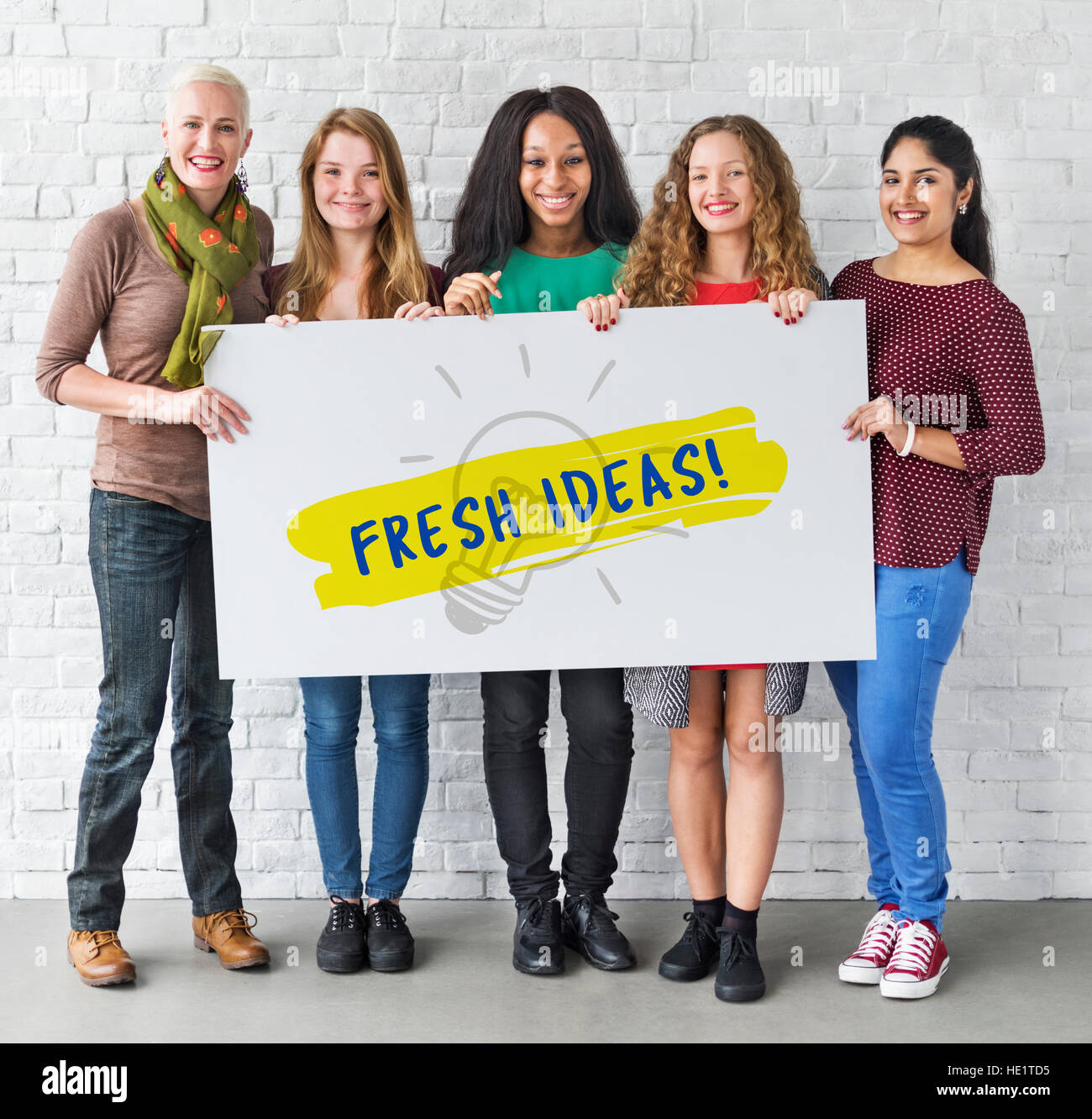 Ideas Creative Inspiration Bulb Concept Stock Photo - Alamy