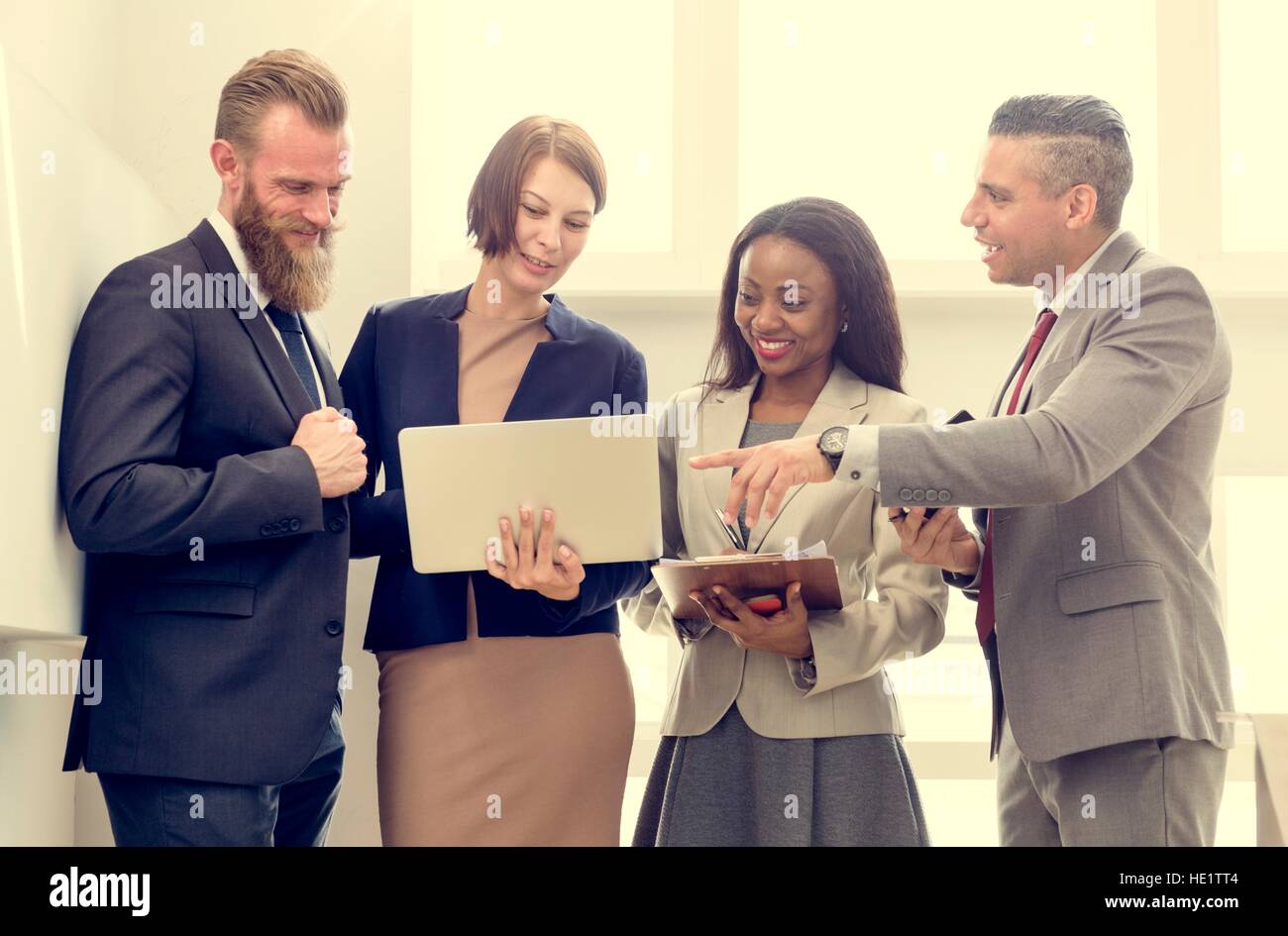Business Team Working Research Planning Concept Stock Photo - Alamy