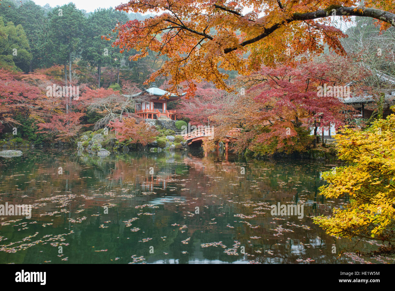 Classic autumn view at Daigo-ji Temple, Kyoto, Japan Stock Photo - Alamy
