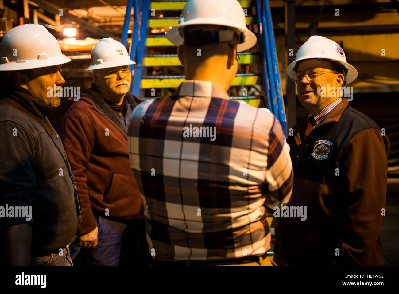 Steven Rose Right, the Cheyenne Mountain Air Force Station deputy ...
