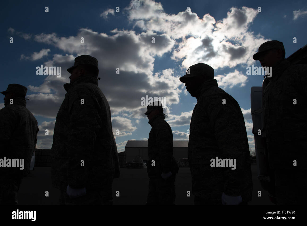 A joint military service detail assigned to Dover mortuary affairs ...