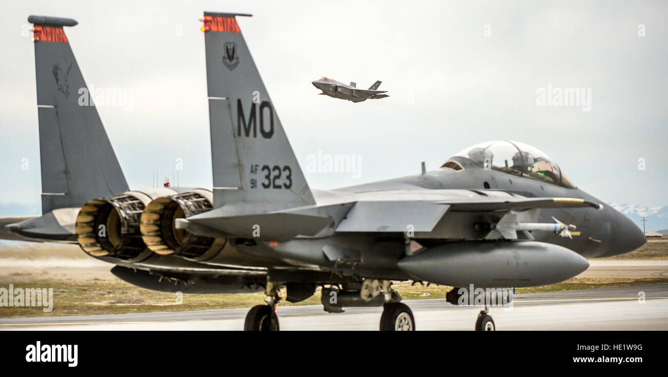 An F-35A of the 31st Test and Evaluation Squadron, a tenant unit at ...