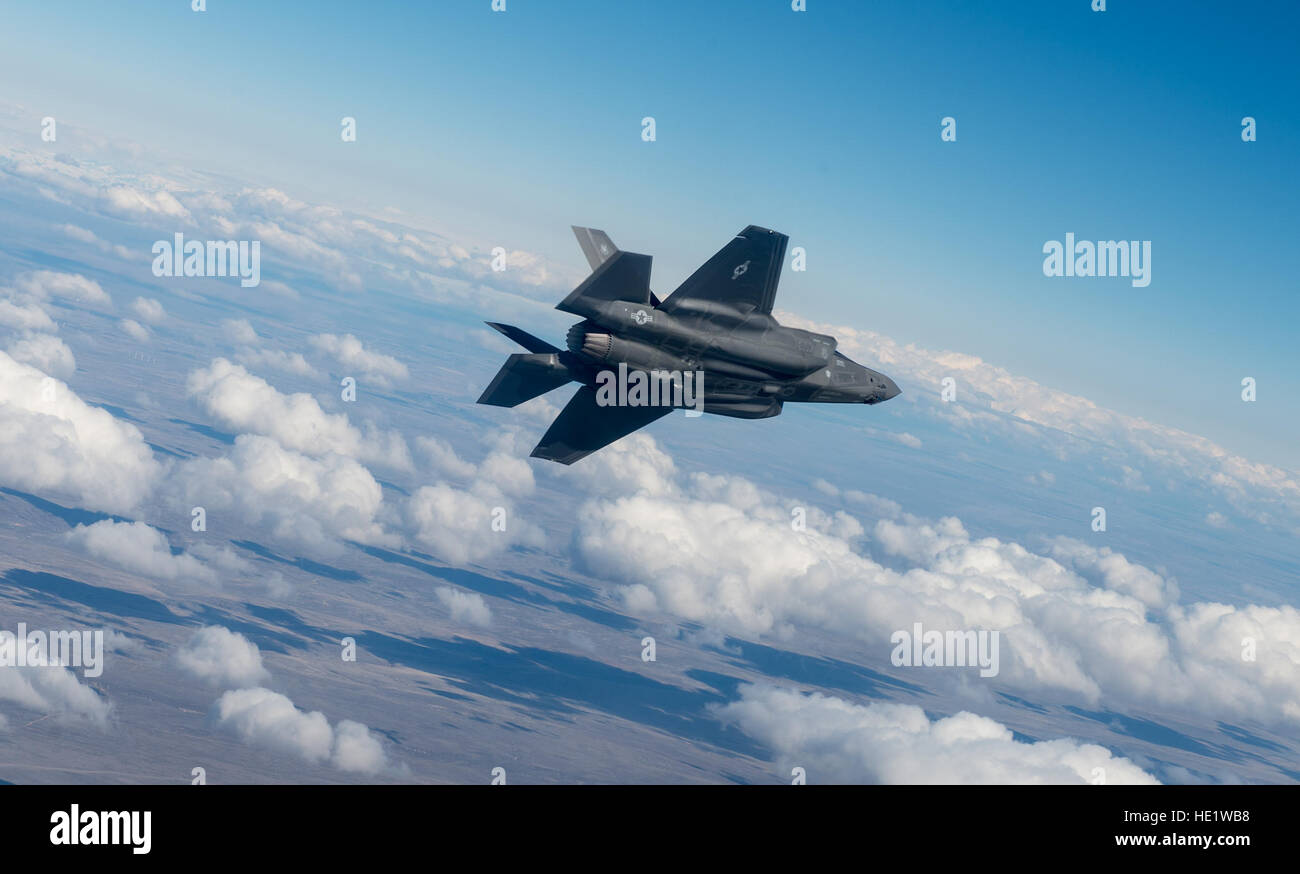 An F-35 Lightning II fighter jet from the 53rd Test and Evaluation ...