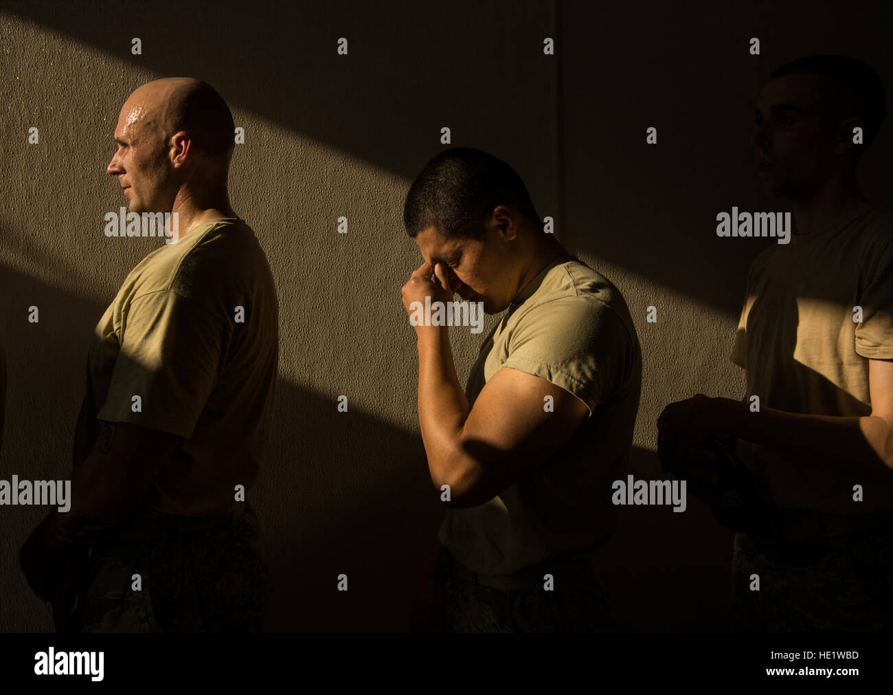 Security Forces patrolman attempting to become Phoenix Ravens pause for ...