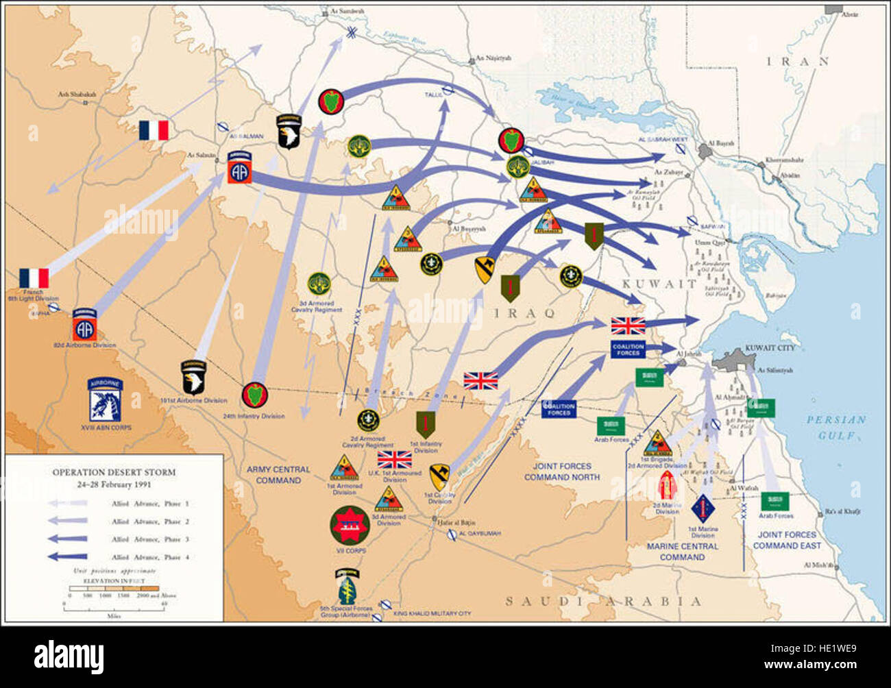 Iraqi army kuwait hi-res stock photography and images - Alamy
