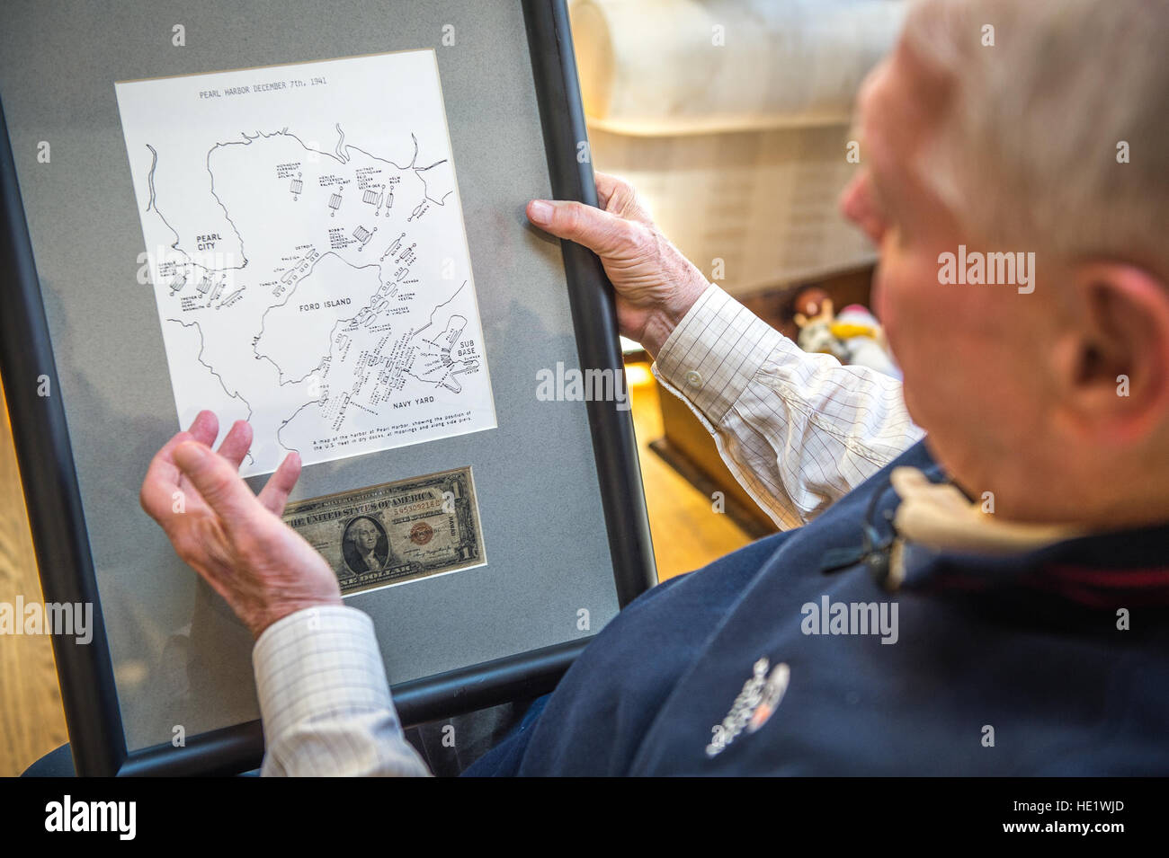 Oahu map 1941 hi-res stock photography and images - Alamy