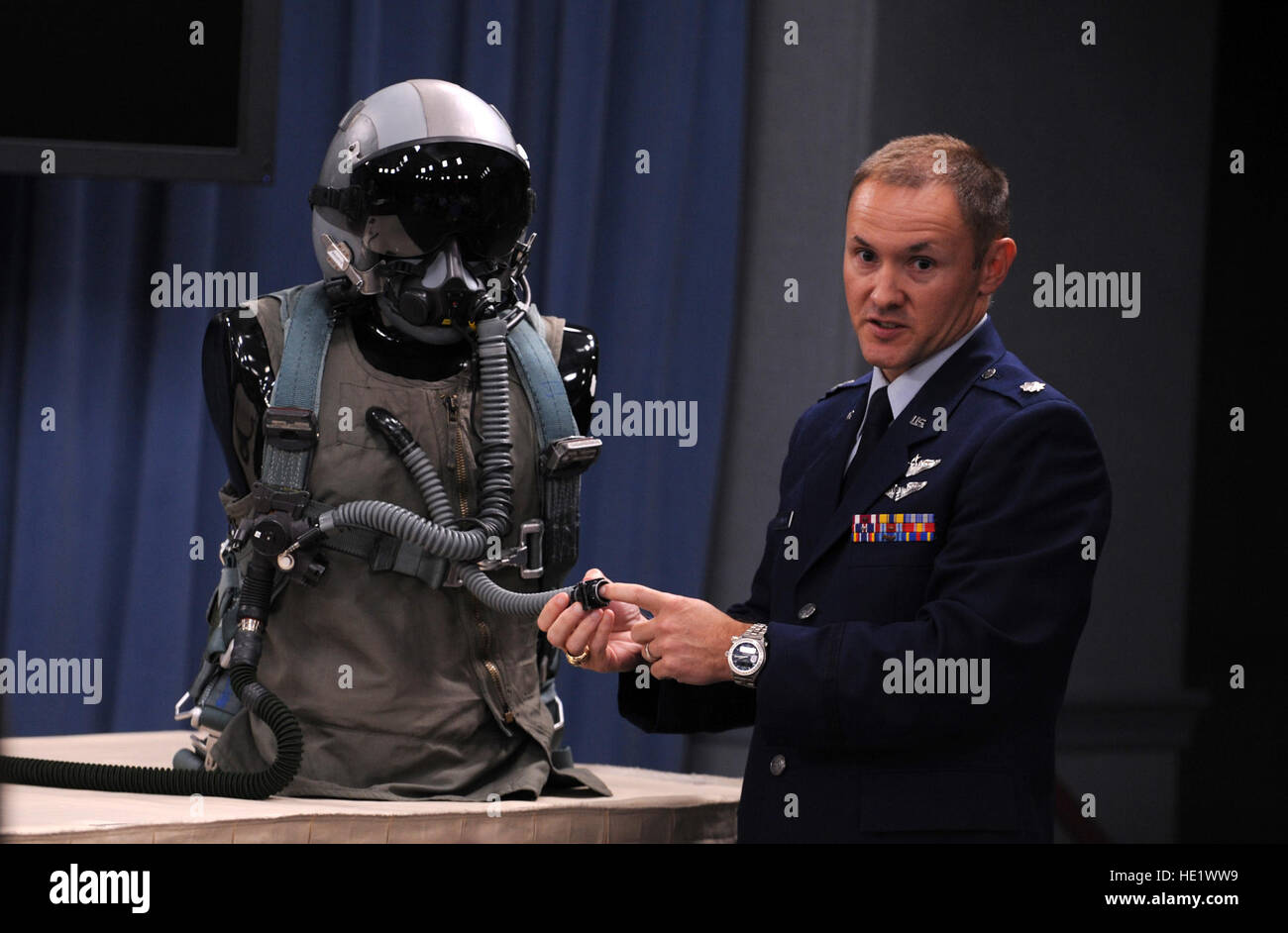 Lt. Col. Jay Flottmann, pilot-physician and 325th Fighter Wing chief of ...