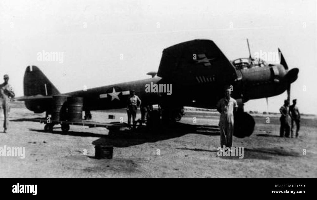 The Junkers Ju 88 delivered to the Allied forces by a Rumanian defector ...