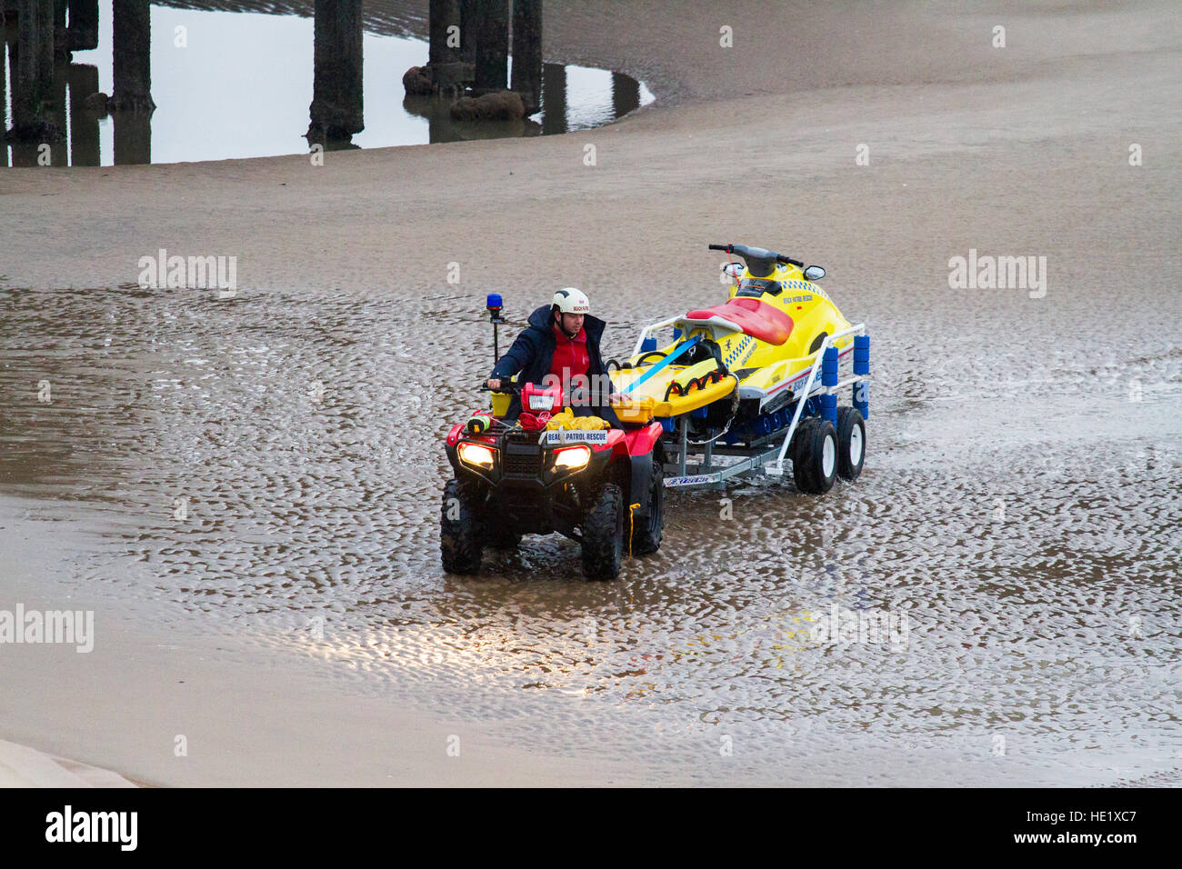 rnli lifeguard sea save rescue rescuer emergency drown drowning water ...