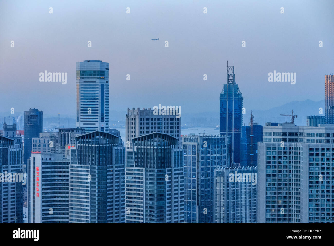 City dalian scenery and night scenery architecture hi-res stock ...