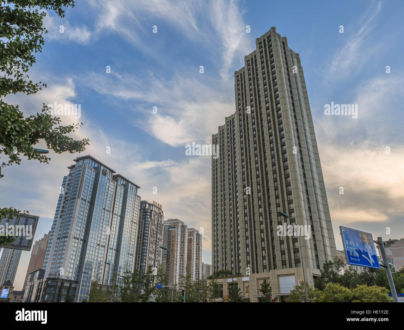 City dalian scenery and night scenery architecture hi-res stock ...