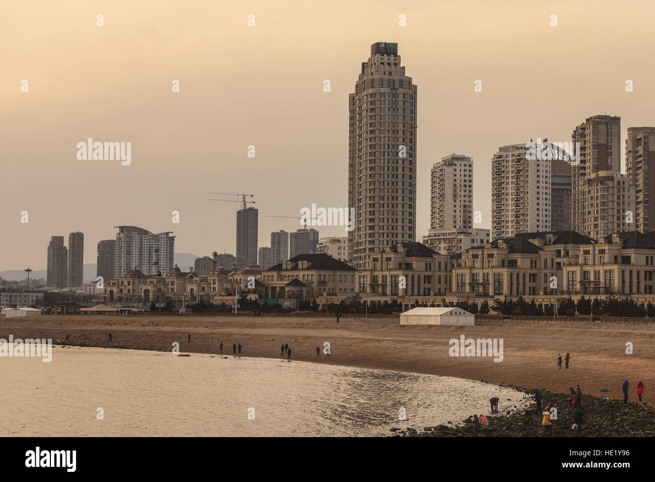 City dalian scenery and night scenery architecture hi-res stock ...