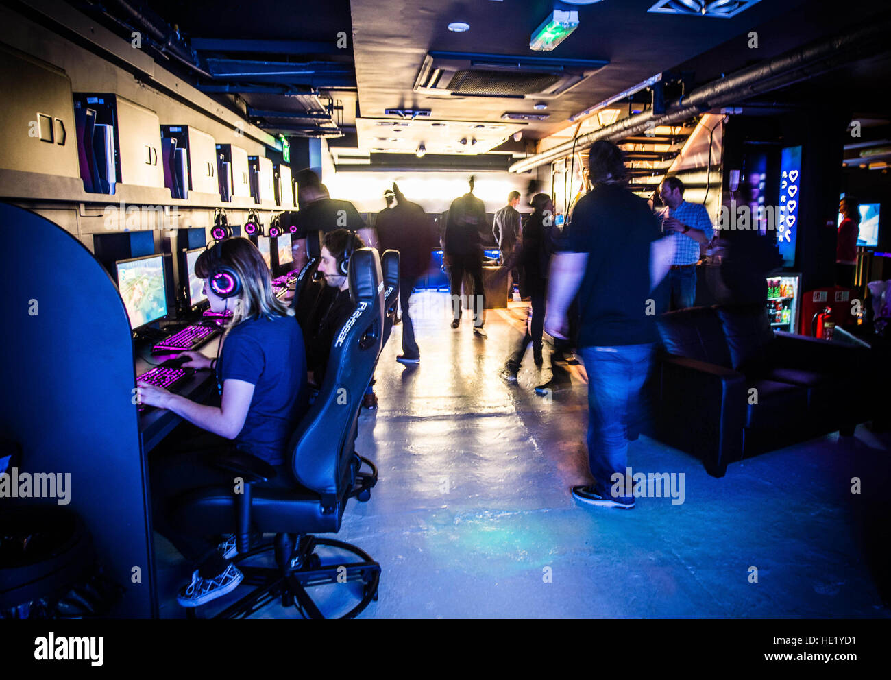 Recently opened game store in soho hi-res stock photography and images ...