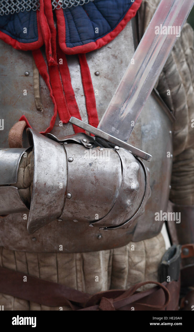 Armour sword hi-res stock photography and images - Alamy