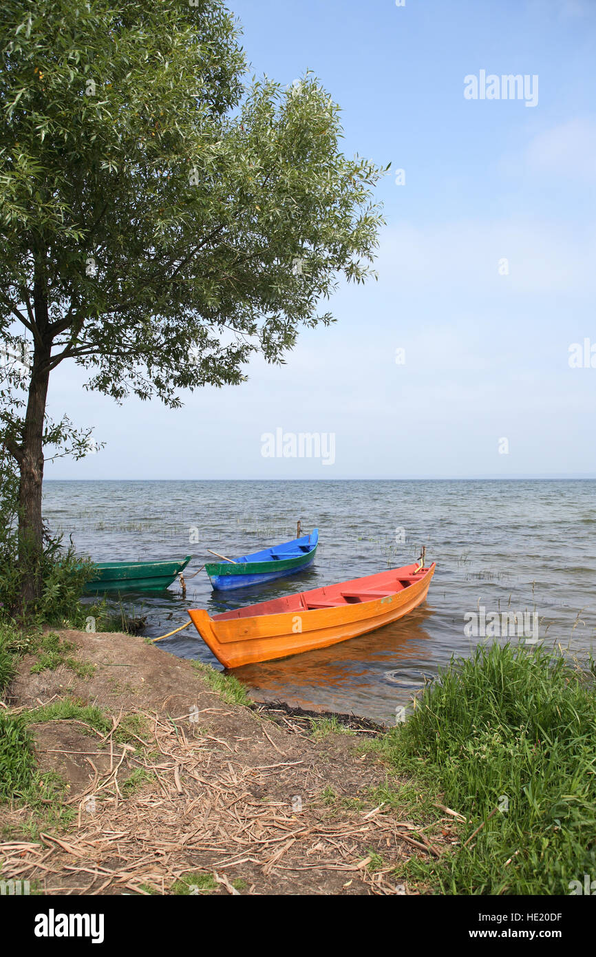 Three color lake hi-res stock photography and images - Alamy