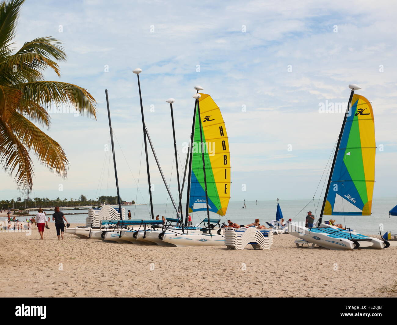 Beach catamarans hi-res stock photography and images - Alamy