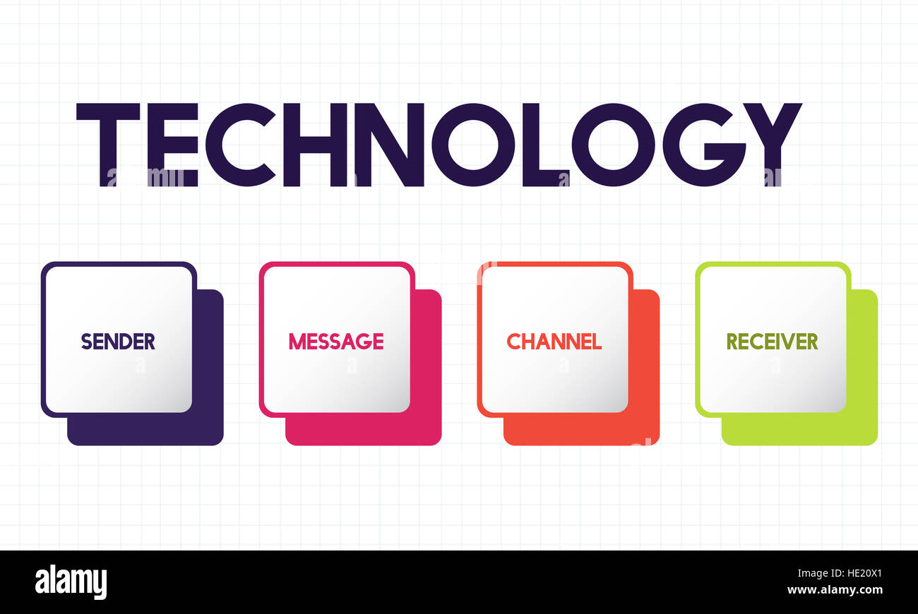 Technology Digital Evolution Innovation Net Concept Stock Photo - Alamy