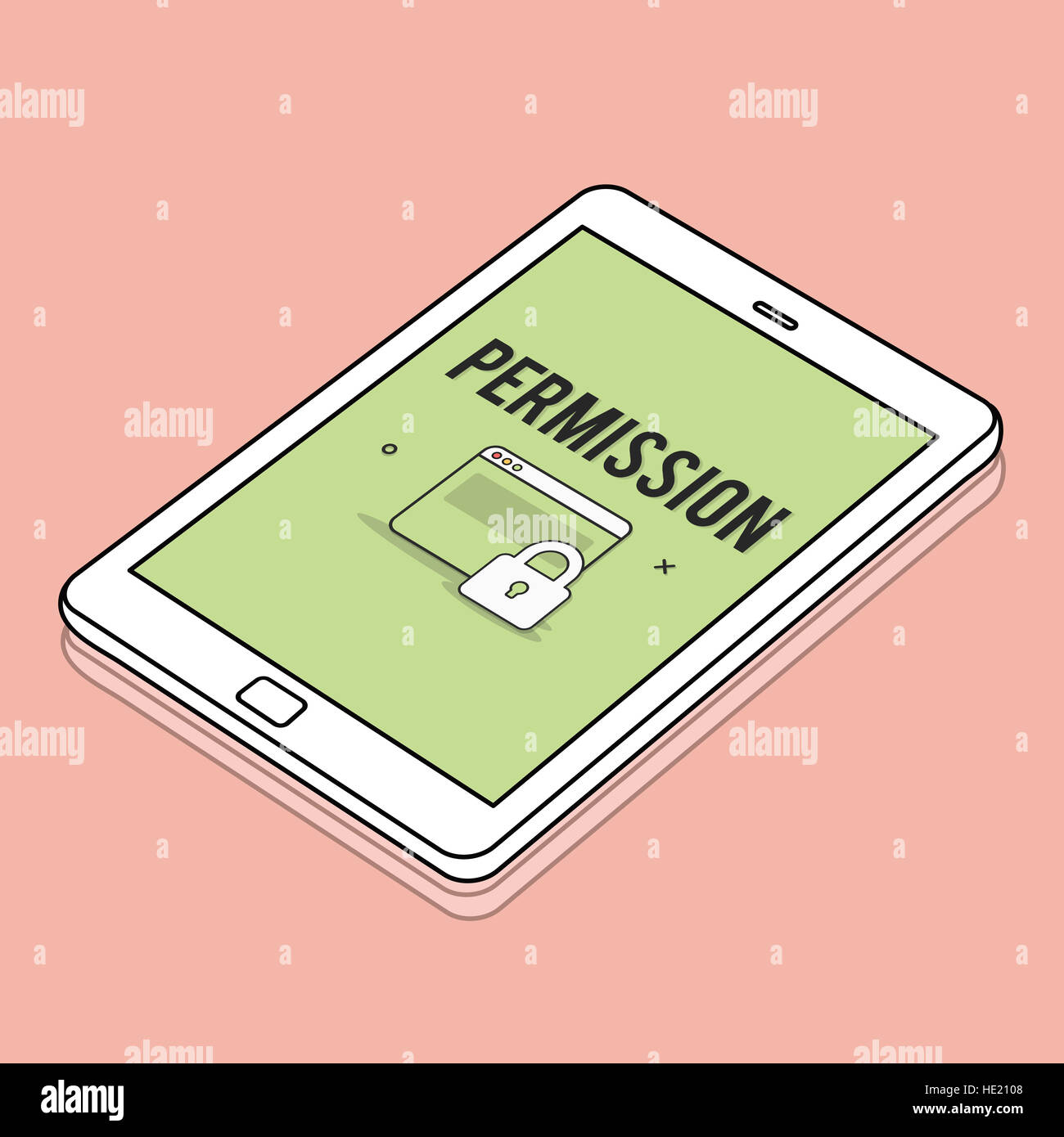 Authorize allowance approve permit graphic hi-res stock photography and ...