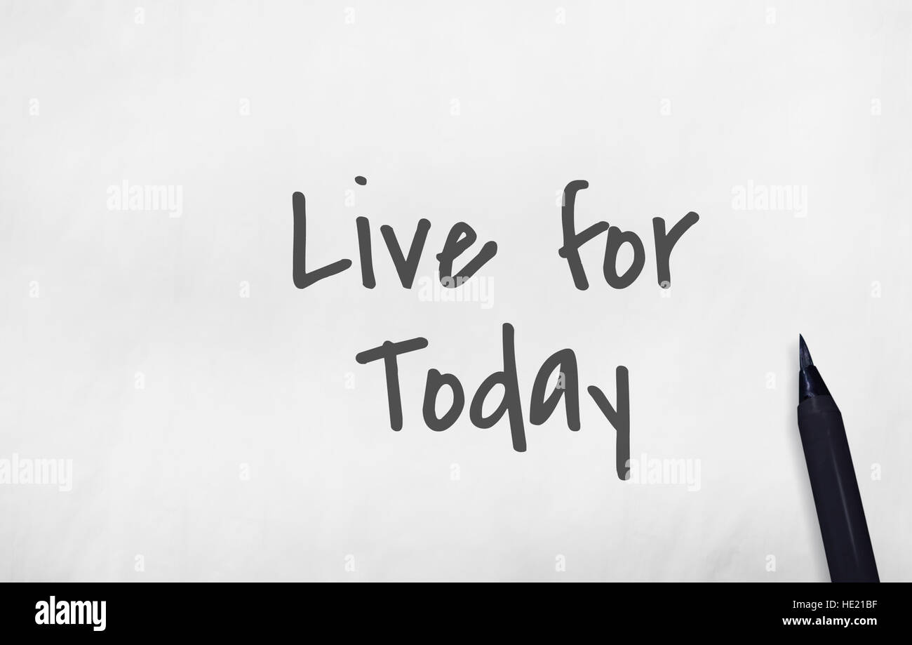 Today day success motivation hi-res stock photography and images - Alamy